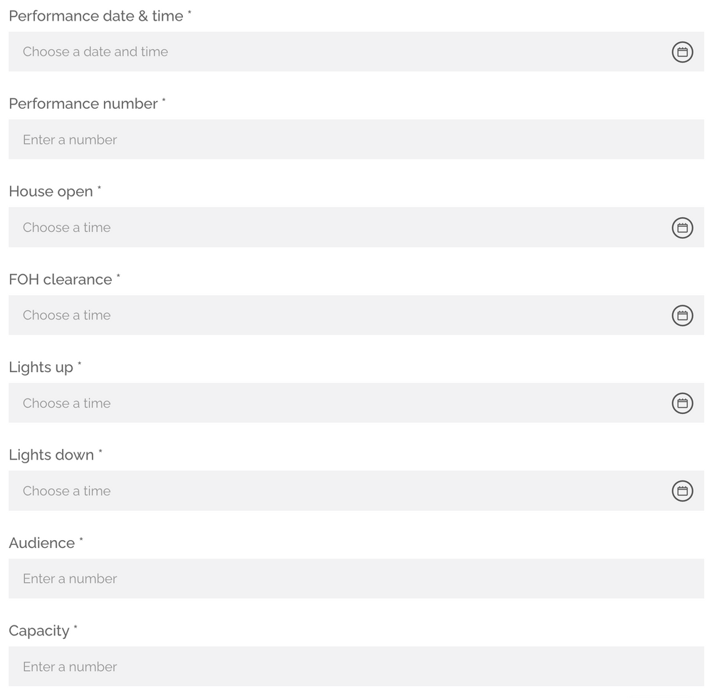 Create show reports in Malcolm! software - it's quick & easy